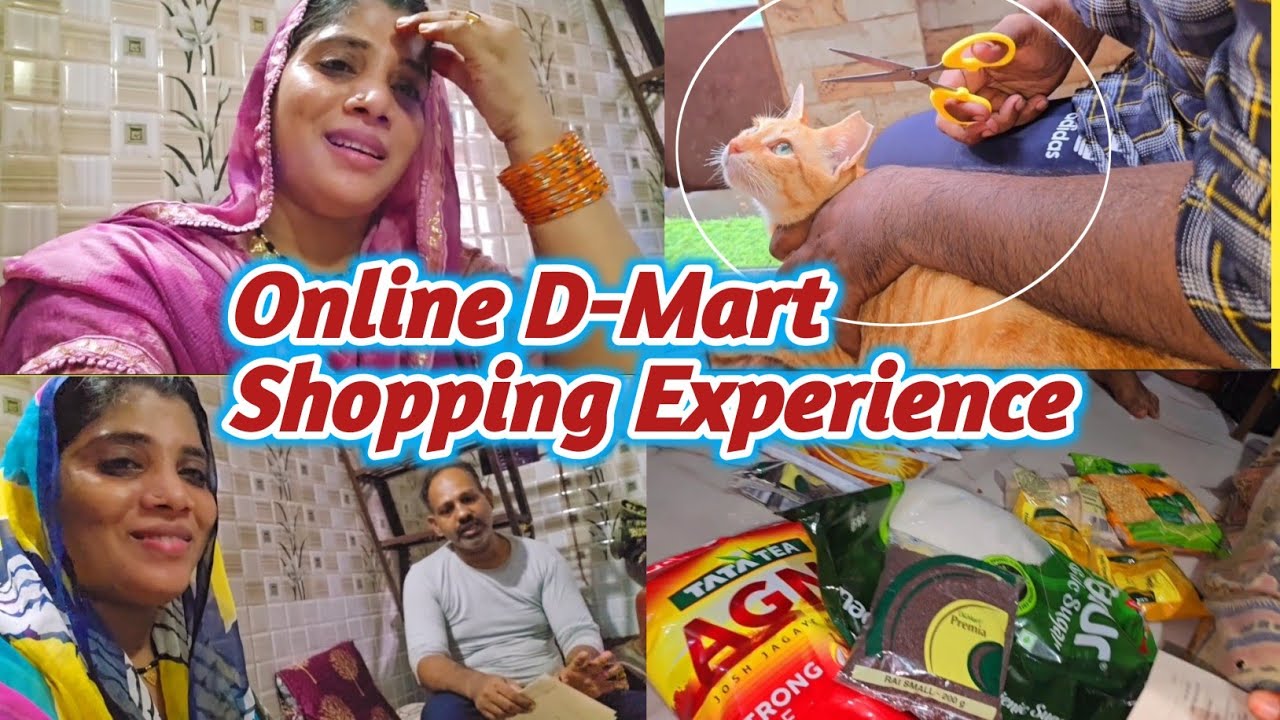 Online D-Mart Shopping 🛍 Experience 😢 | Menu 😾 Ka Face Change Huwa 🥹 ...