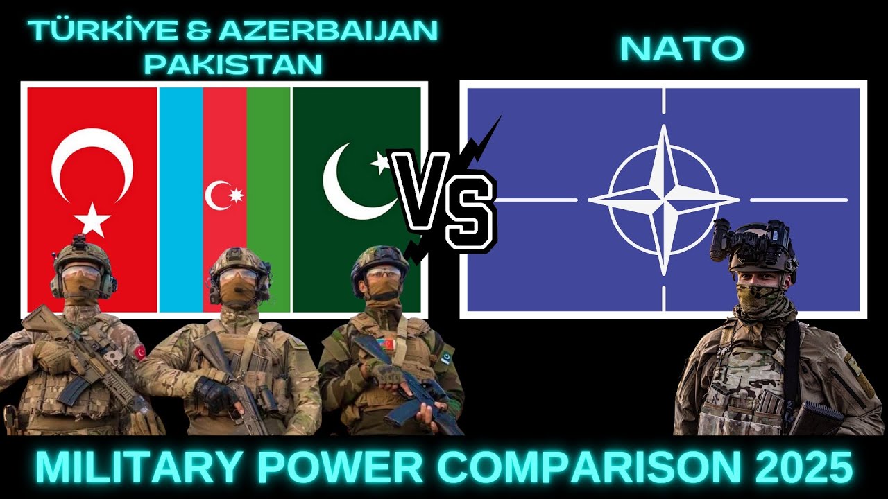 Türkiye & Azerbaijan & Pakistan vs NATO Military Power Comparison 2025 ...
