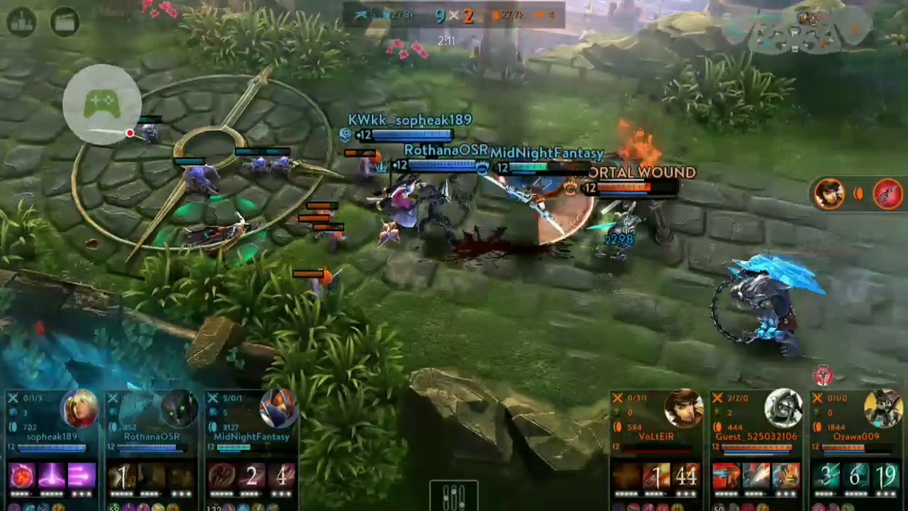 vainglory assasin taka on blitz - YouTube