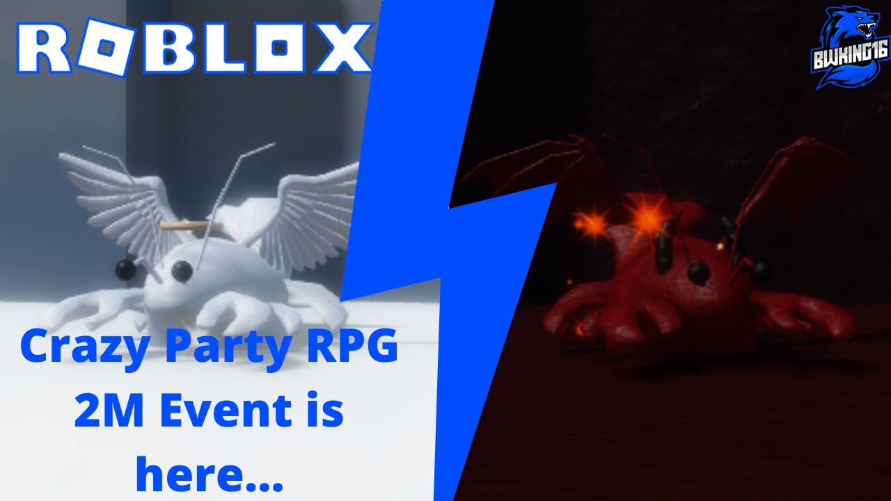 Crazy Party RPG's 2M event is here. (Roblox) - YouTube