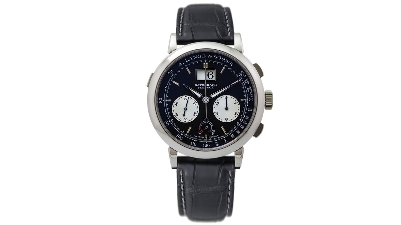 A. Lange and Sohne Datograph Up/Down 405.035 - YouTube
