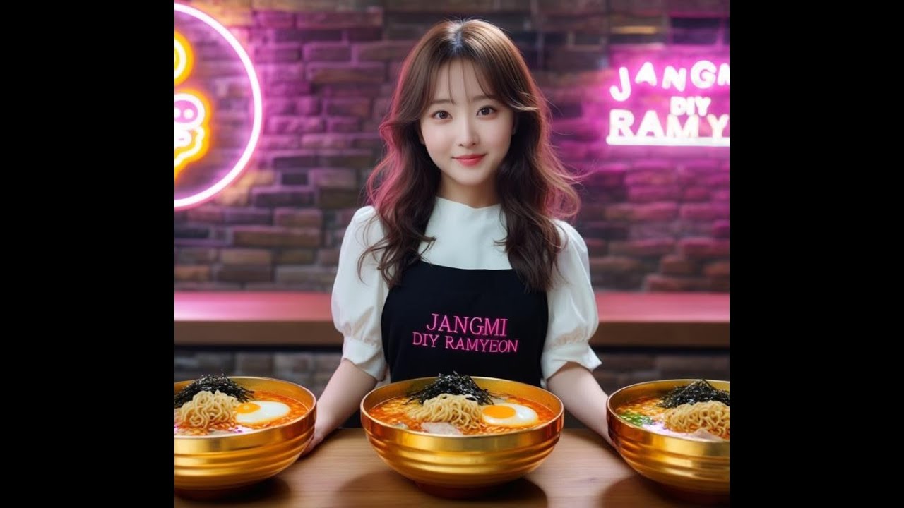 JANGMI DIY RAMYEON - YouTube