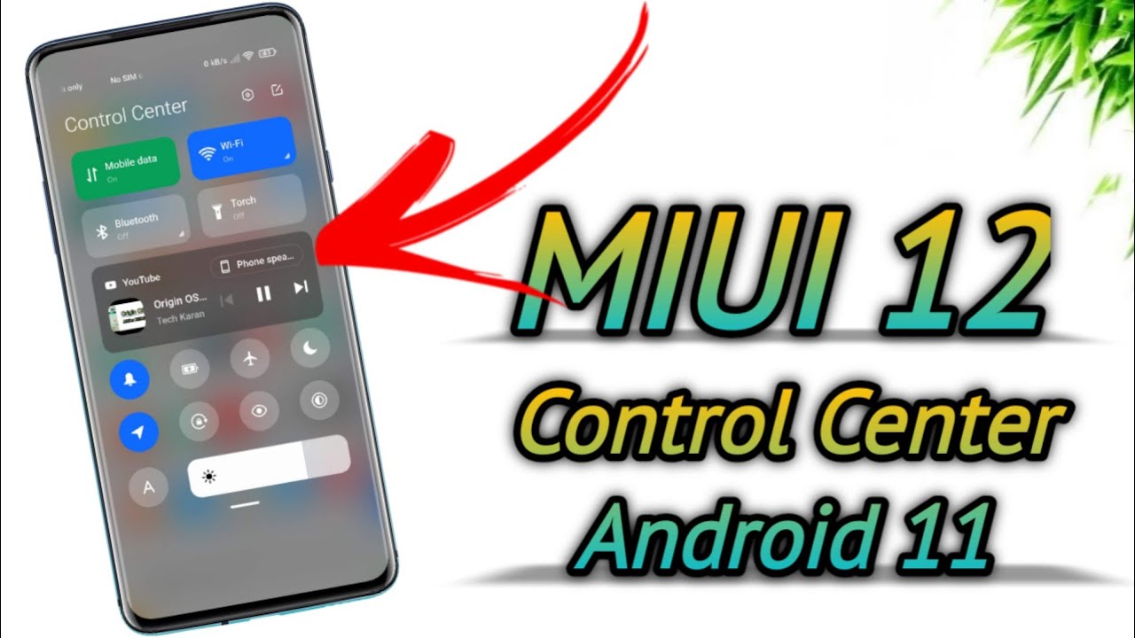 MIUI 12 Android 11 Control Center - How to INSTALL on any Device ...