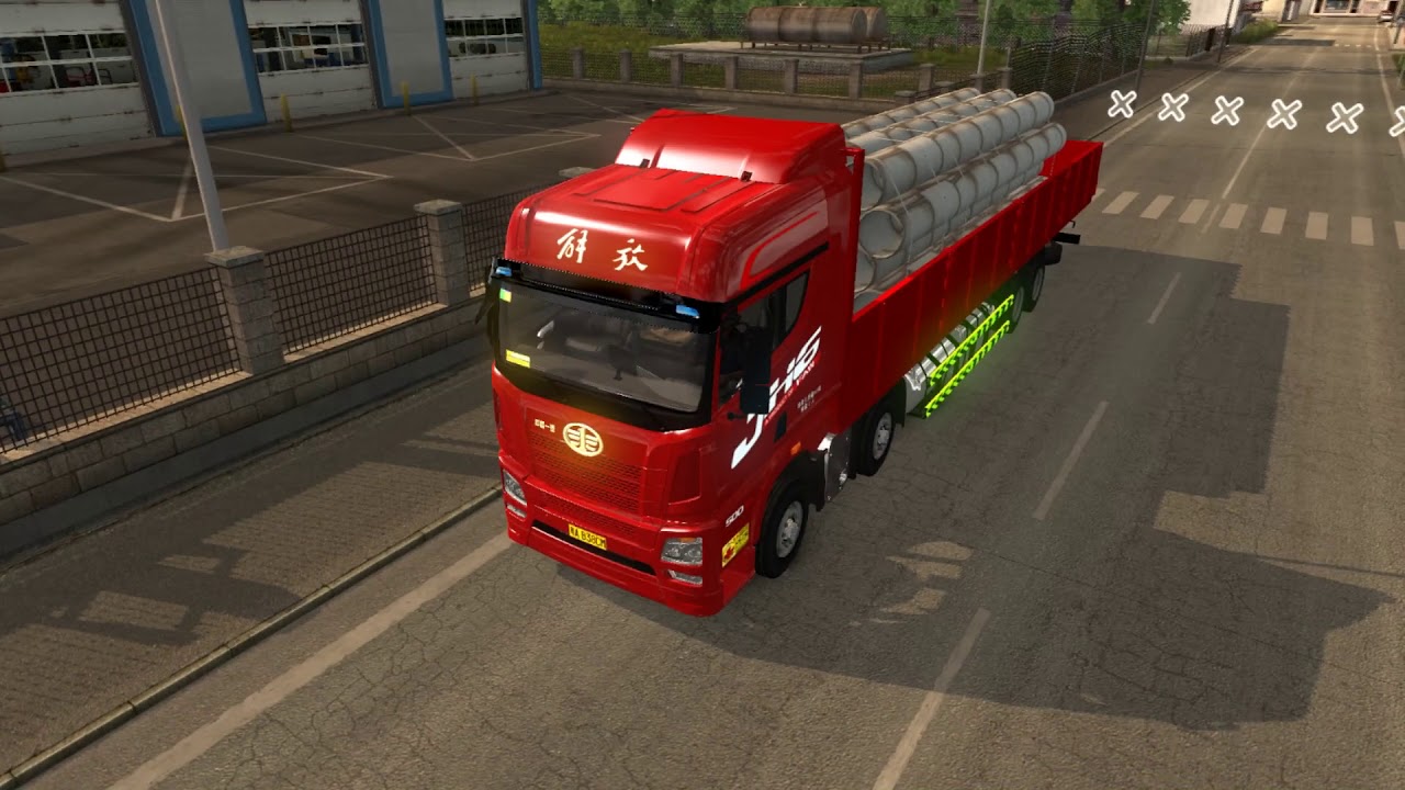 [ETS2 Mod] Liberation of FAW JH6 (Test on 1.30) - YouTube