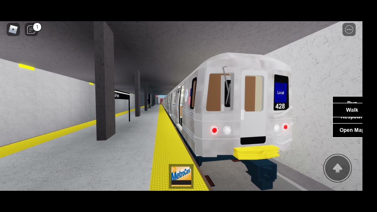 Staten island railway on roblox - YouTube