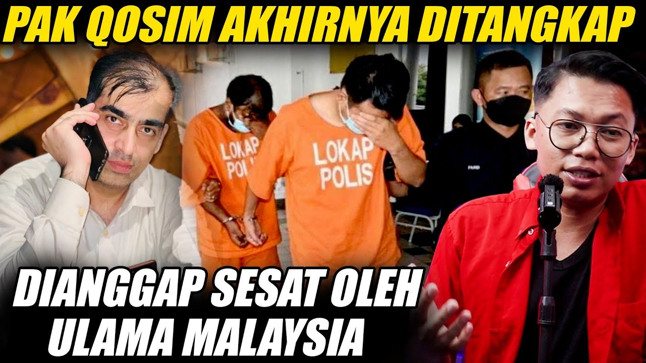 Muhammad Qosim Di T4ngk4p Karna Menyebarkan Aliran Ses4t - YouTube