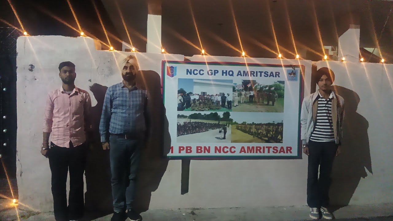 Diwali was celebrated by NCC cadets to light lamps at NCC office. - YouTube