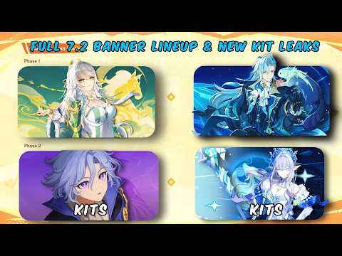 JUST IN! New and Updated 7.2 BANNER LINEUP & 4star + NEW Snezhnaya Kit Leaks