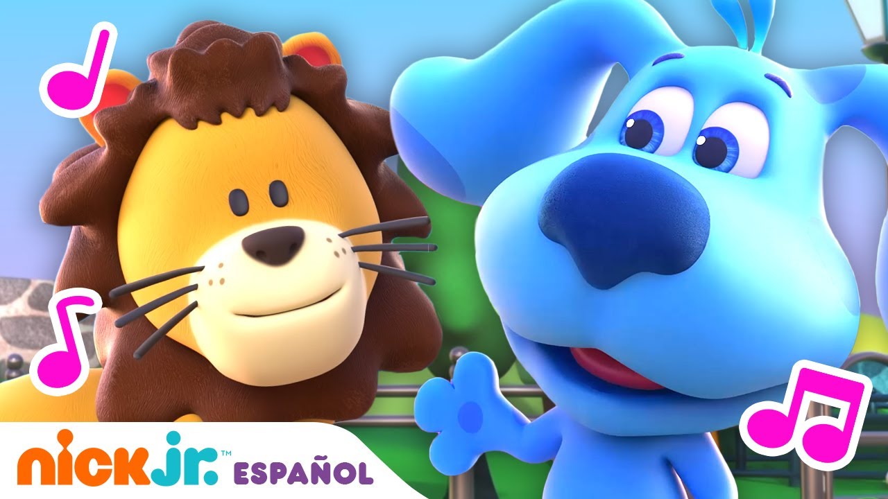 Blue va al zoológico y canta ¡B-I-N-G-O! | Canciones de cuna e ...