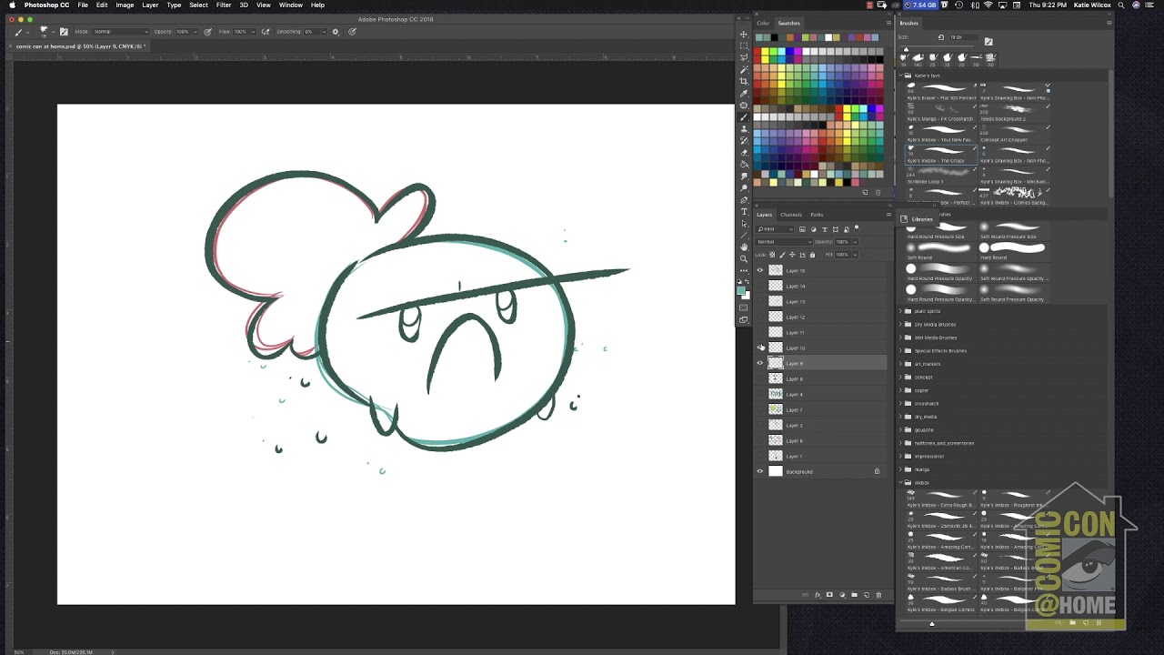 Something Special: A Drawing Tutorial with Katie Cook | Comic-Con@Home ...