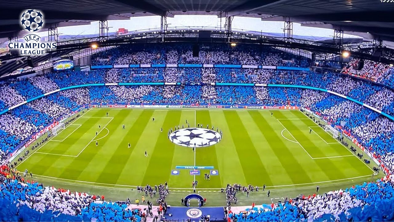 Hey Jude 🩵🤍 Man City 4-0 Real Madrid | Etihad Stadium Atmosphere #ucl ...