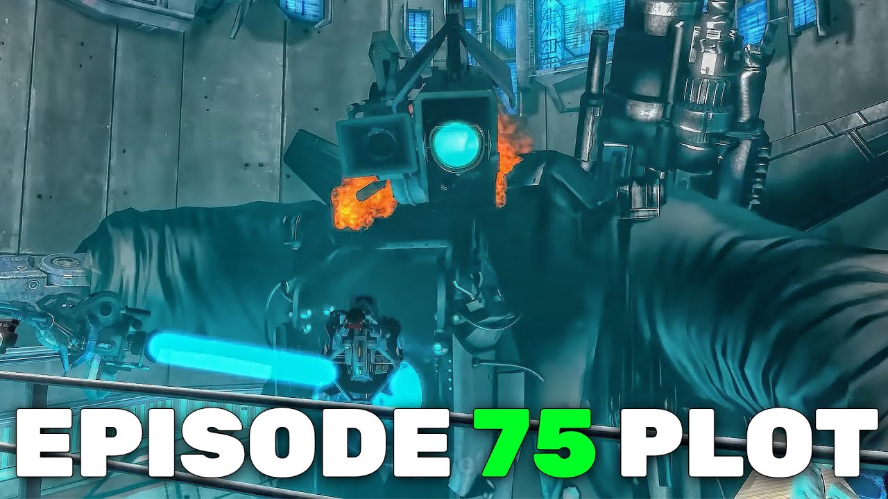 TITAN CAMERAMAN IN CAPTIVITY!! 😱 EPISODE 75 PLOT ⚡ Skibidi Toilet 75 ...