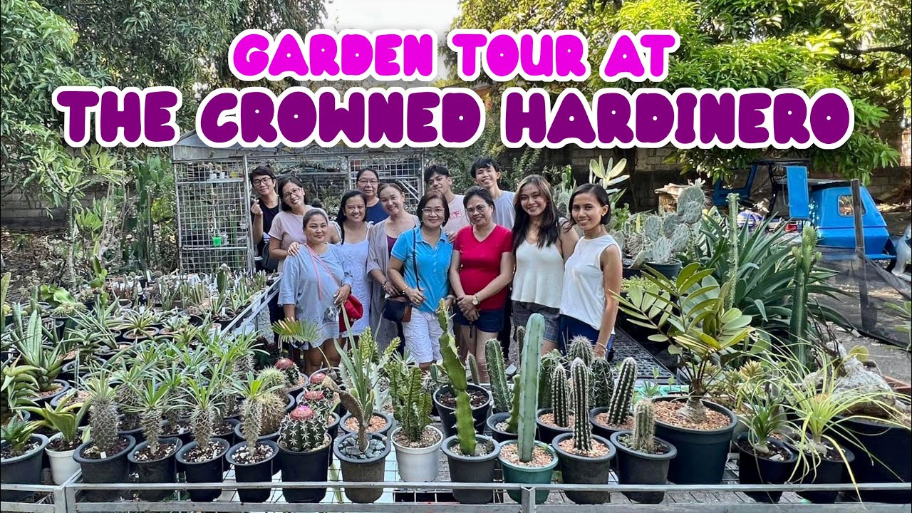 THE CROWNED HARDINERO GREENHOUSE GARDEN TOUR FT. RARE COLLECTIONS, CARE ...