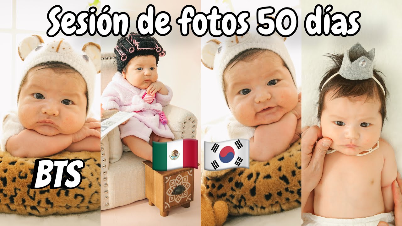 🇰🇷🇲🇽Sesion de fotos de los 50 dias, Leo modelo, primera vez en la playa ...