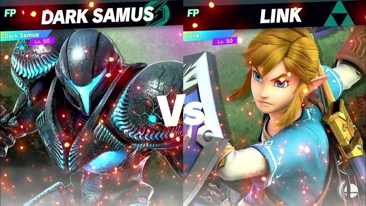 Super Smash Bros Ultimate Amiibo Fights Dark Samus vs the World #3 vs Link - YouTube