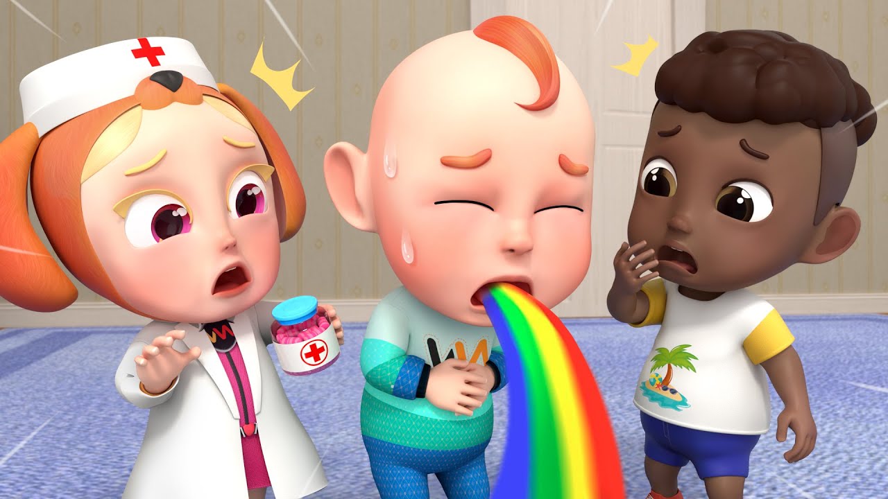 Stop! Medicine Is Not Candy! | Safety Rules | More Rosoo Nursery Rhymes ...