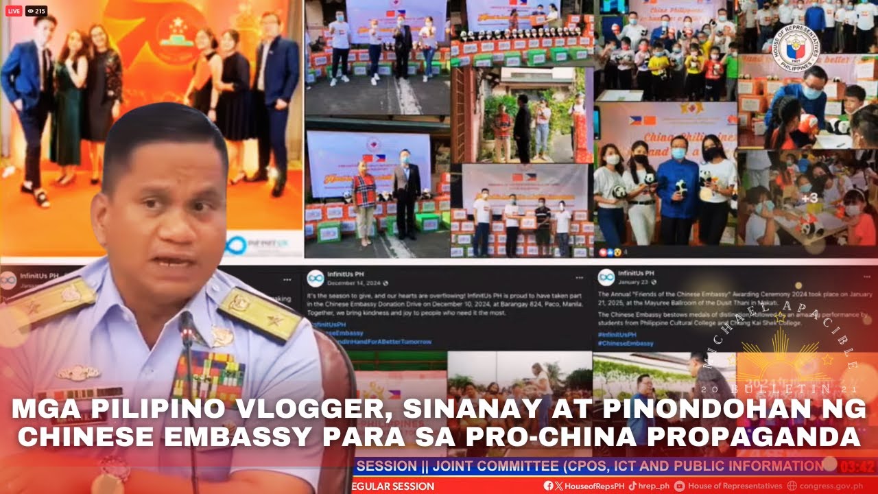 PRO Duterte Vloggers SINANAY ng China upang Guluhin ang mga Pilipino ...