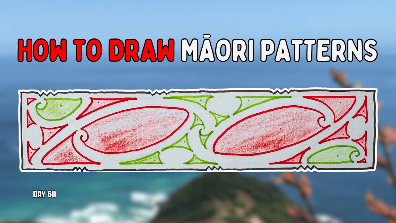 Our version of the Maui Kōwhaiwhai Pattern - YouTube