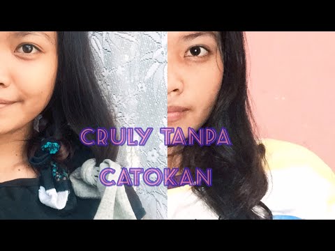 CRULY RAMBUT tanpa CATOKAN 👩🏻 || Syahida nafisa