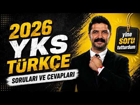 2026 YKS Türkçe Soruları ve Cevapları | Soru Tutturdum  |RÜŞTÜ HOCA