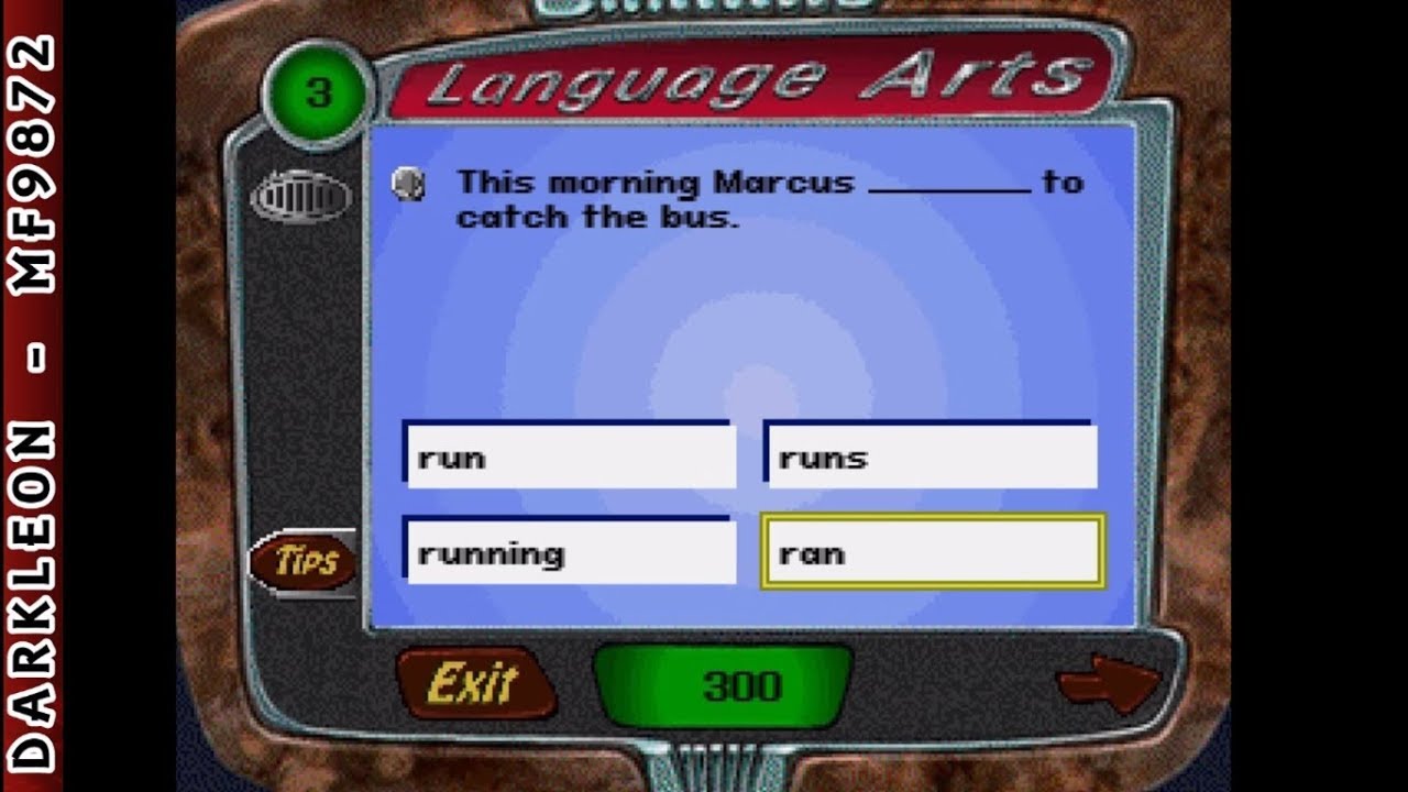 PlayStation - Cosmic Cookoff - Language Arts (1998) - YouTube
