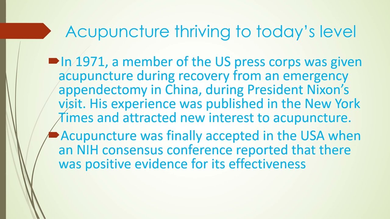 Acupuncture world wide - YouTube