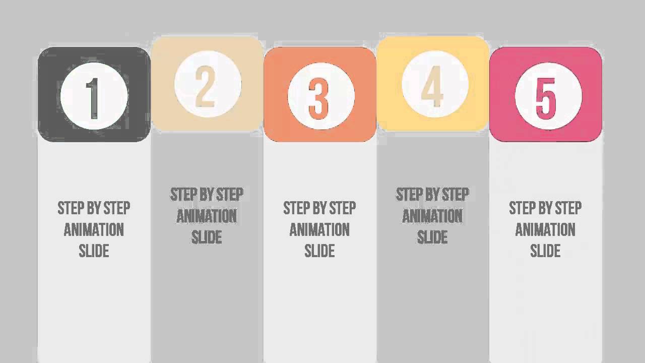 Step by Step Animation Slides - YouTube
