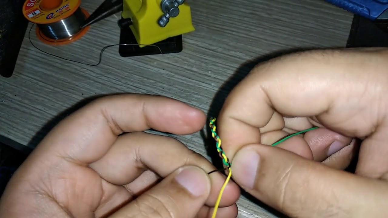 Part 2 of Avocado Earbuds (Braiding) - YouTube