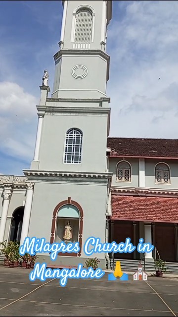 Milagres Church in Mangalore Karnataka#mangalore #Church #catholic ...