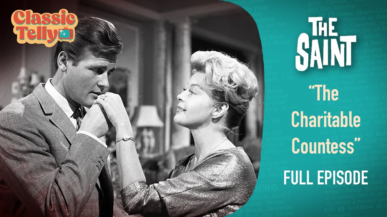 The Saint S1E12 | The Charitable Countess | Classic Telly - YouTube
