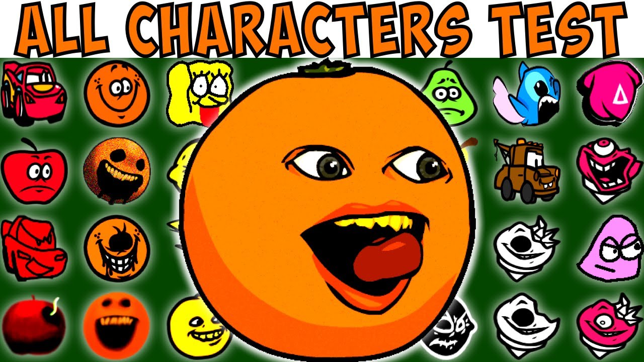 ALL CHARACTERS TEST | FNF Character Test | Gameplay VS Playground - YouTube