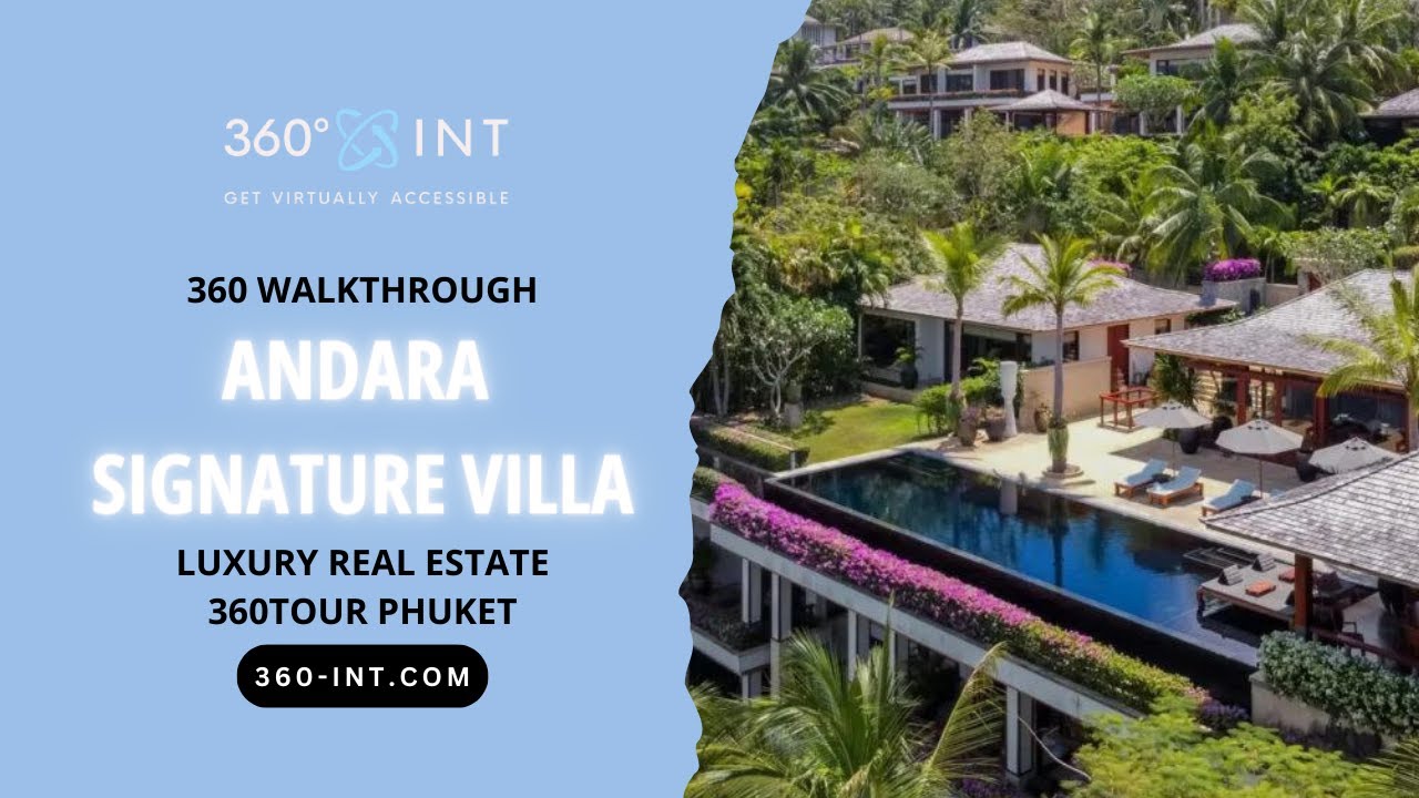 Andara Villa Phuket Virtual Walkthrough 1000sqm Living Area Luxury ...