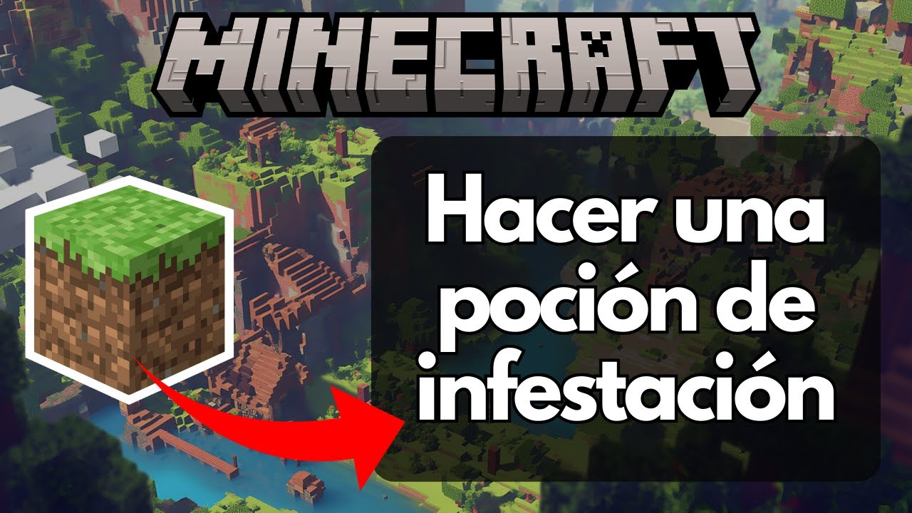 Cómo hacer una poción de infestación en Minecraft - Tutorial - YouTube