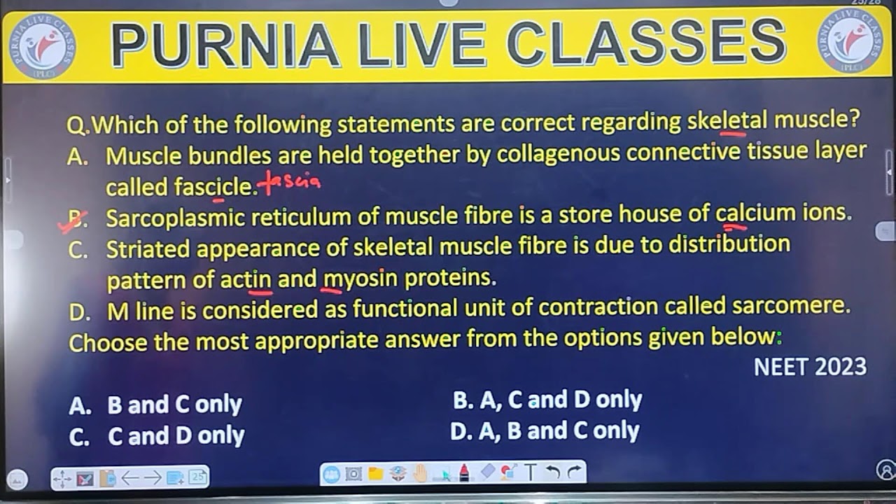NEET BIOLOGY | LOCOMOTION & MOVEMENT | MUSCLE TEPE & STRUCTURE | LEC-1 - YouTube