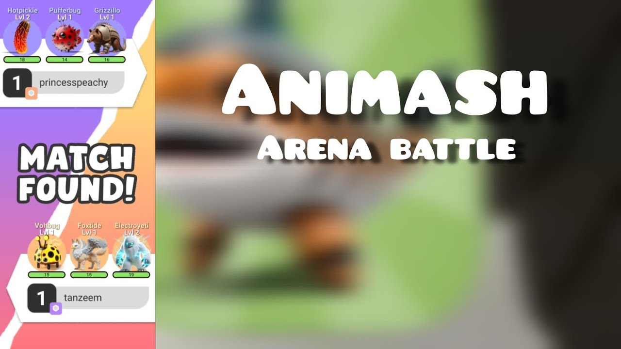 animash Arena battle game play #animash - YouTube