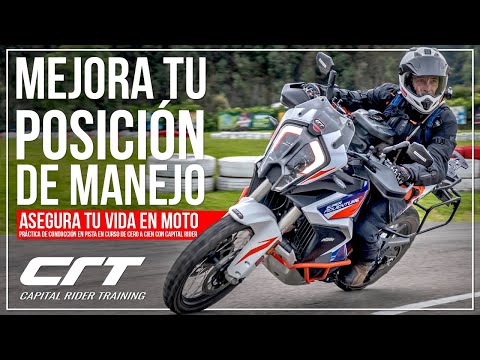CÓMO MANEJAR MOTO DE FORMA SEGURA PARA PRINCIPIANTES, CORRECTA POSICIÓN DE MANEJO #capitalrider