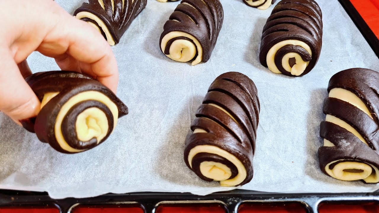 Soft_Fluffy chocolate buns! Bun recipe, easy buns recipe! - YouTube