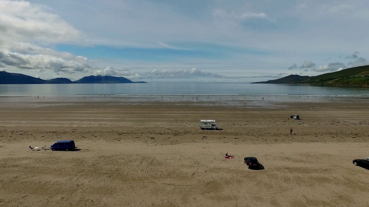 Inch Beach - Kerry, Ireland - filmed by drone - YouTube