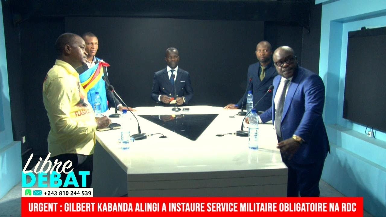 LIBRE DEBAT 29 DEC 2022 | GILBERT KABANDA ALINGI A INSTAURE SERVICE ...