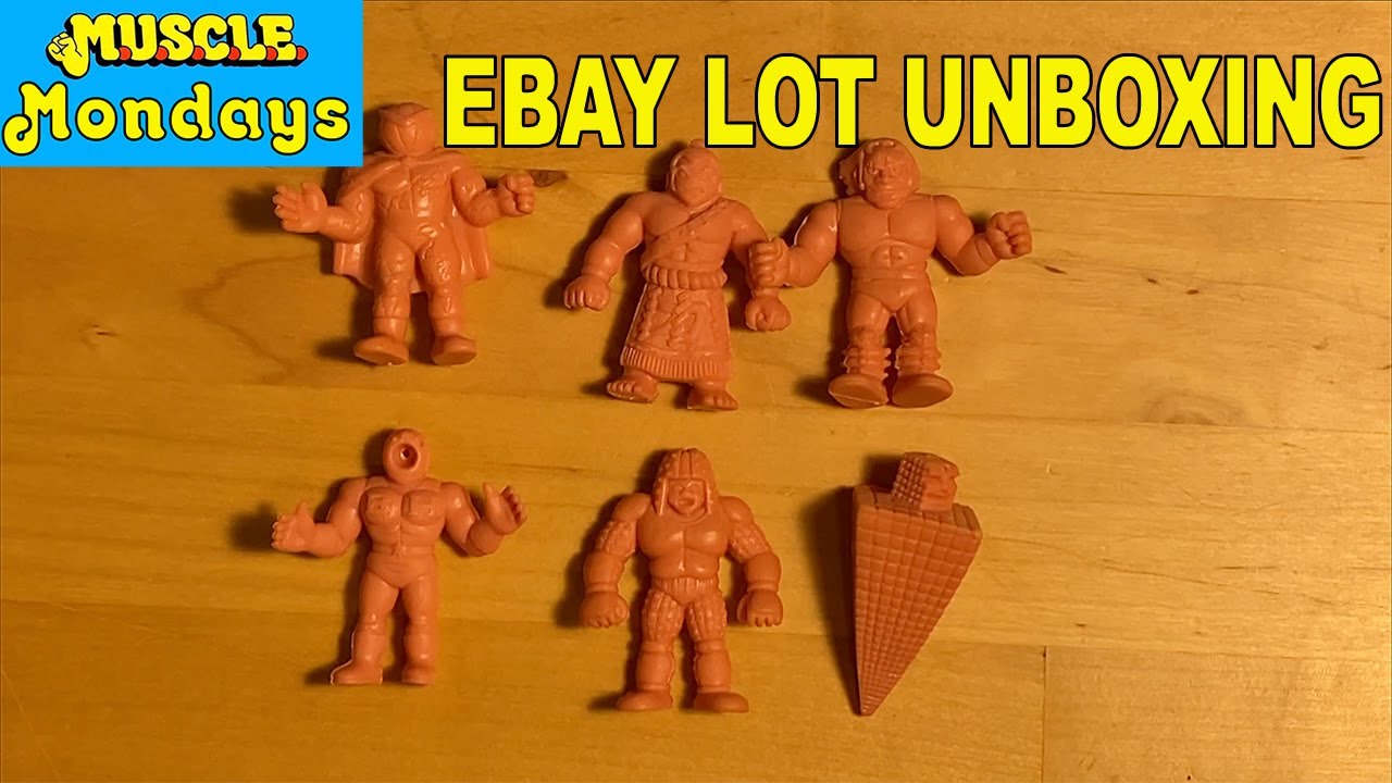 M.U.S.C.L.E. FIGURE EBAY LOT | UNBOXING | MUSCLE MONDAYS | BLACK HOLE ...