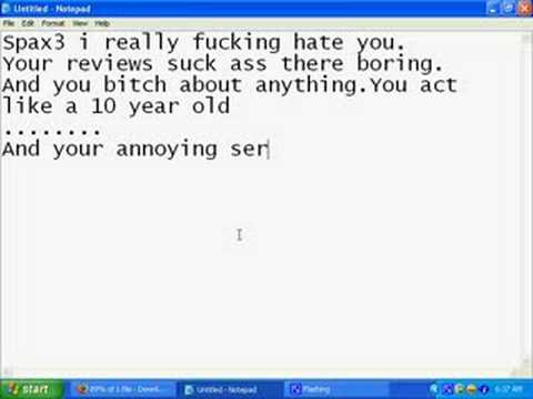 A message for spax3 - YouTube