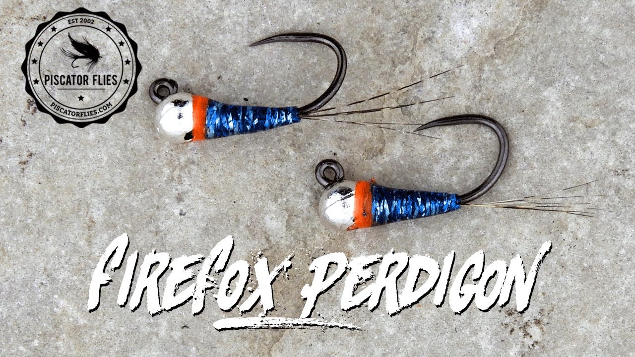 Tying a Firefox Perdigon Blue Fly pattern For Trout and Panfish ...