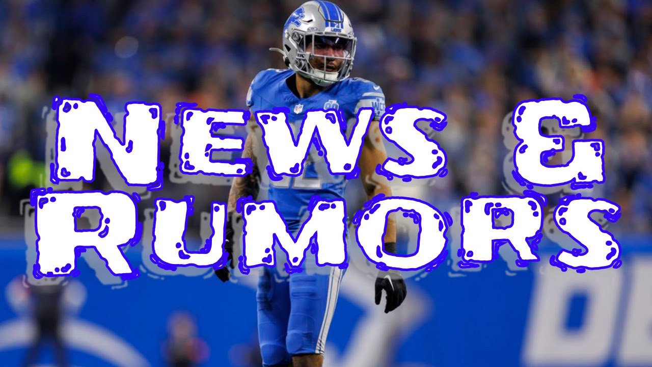 Detroit Lions News and Rumors! Injury Updates, Trade Rumors, Team Fine ...
