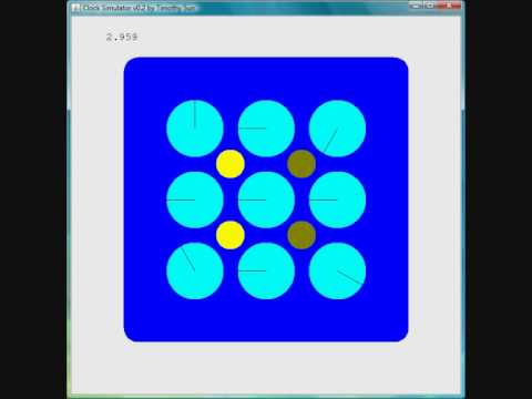 Rubik's Clock simulator - 11.682 average of 5 - YouTube