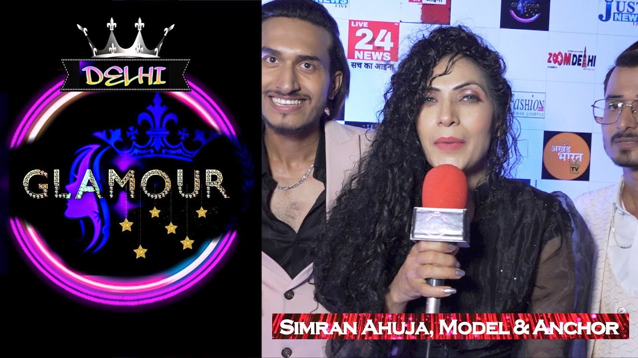 Delhi Glamour || Best Wishes by Simran Ahuja || Model & Anchor || Delhi ...