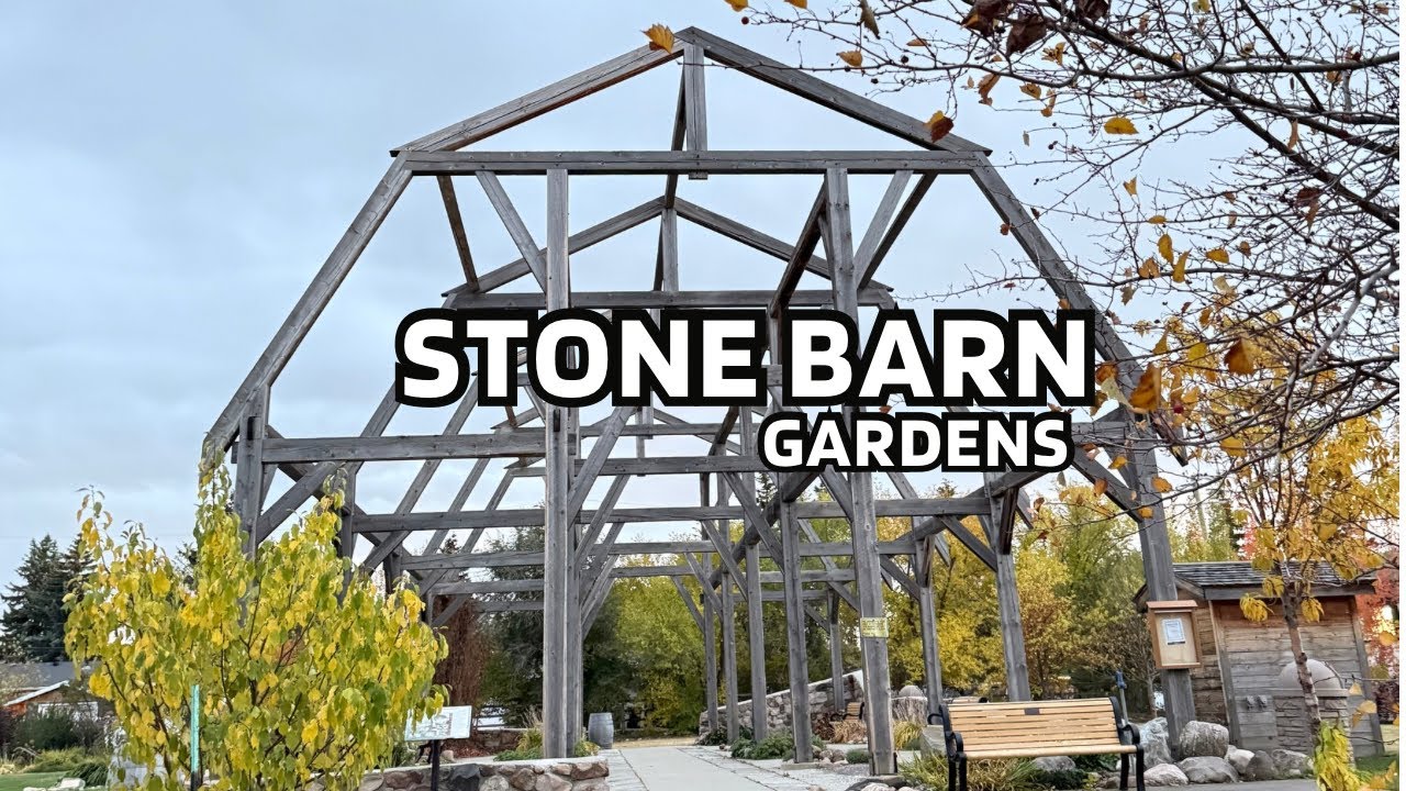 Atumn 🍂 walking tour of Stone Barn Gardens in Leduc Alberta | M&M ...