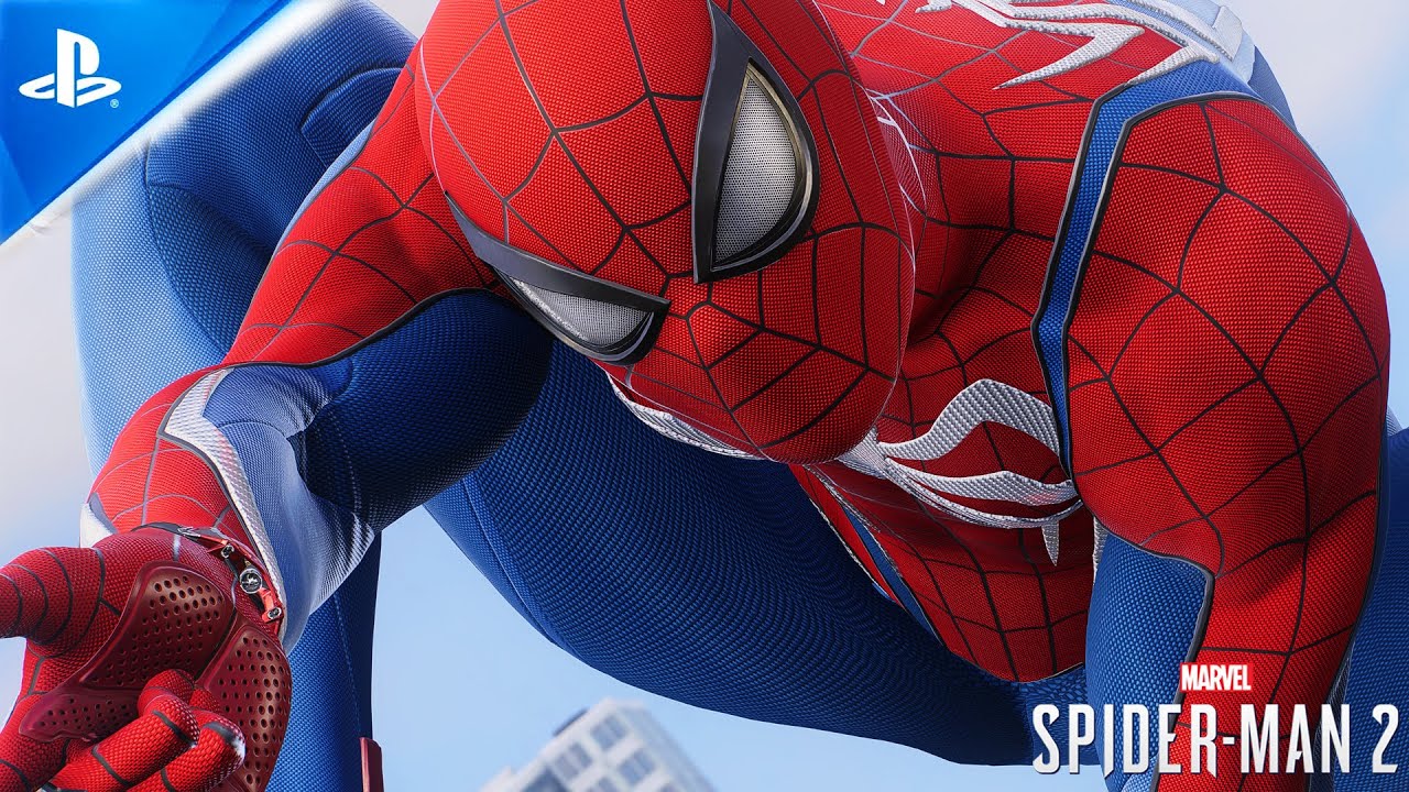Spider-Man 2 [PS5] - Web Swinging (Upgraded Suit) - Gameplay UHD 60fps ...