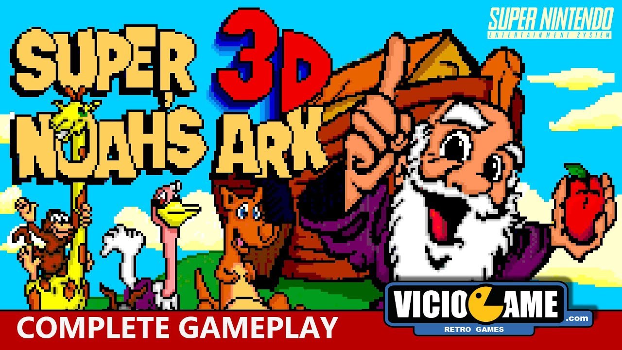 🎮 Super 3D Noah's Ark (SNES) Complete Gameplay - YouTube