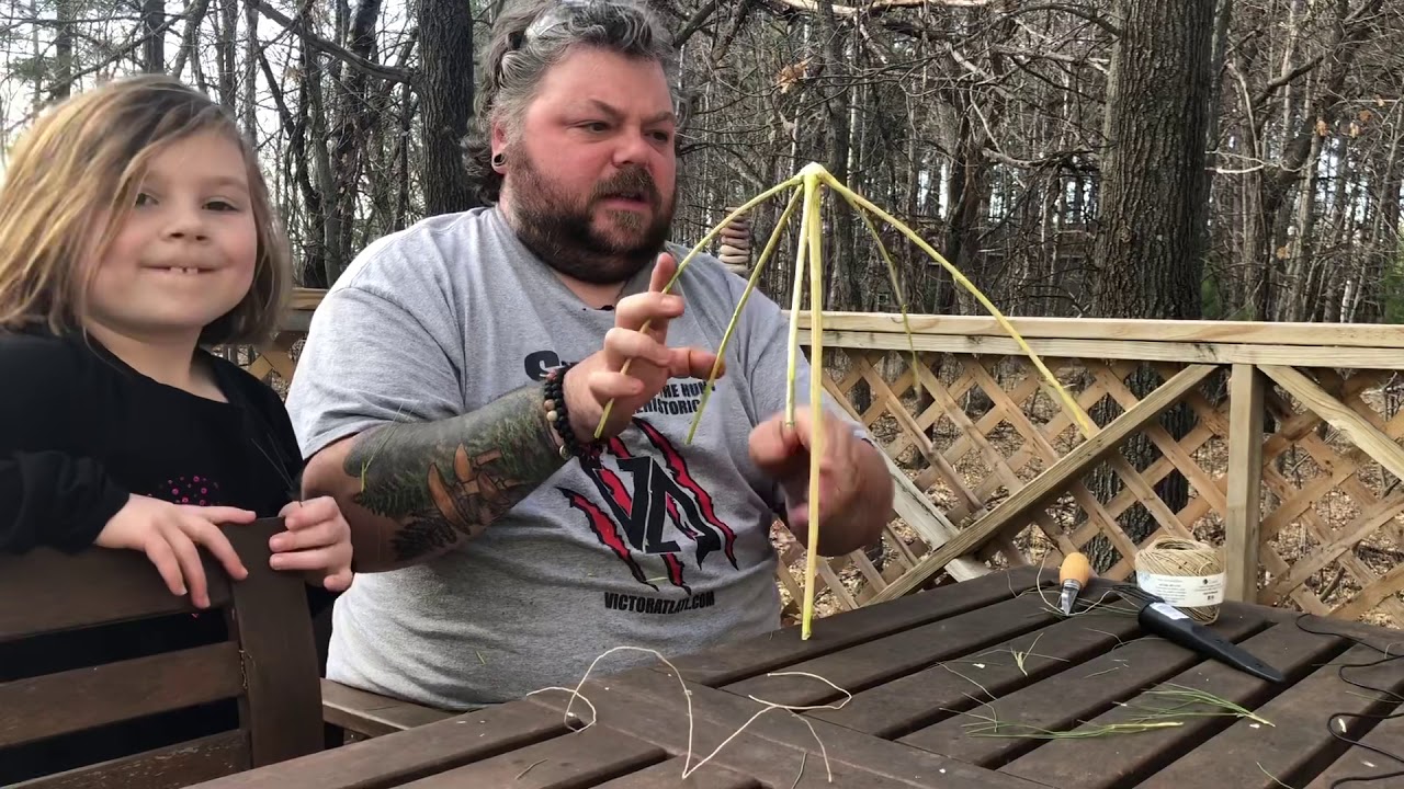 How to make: a bushcraft whisk - YouTube