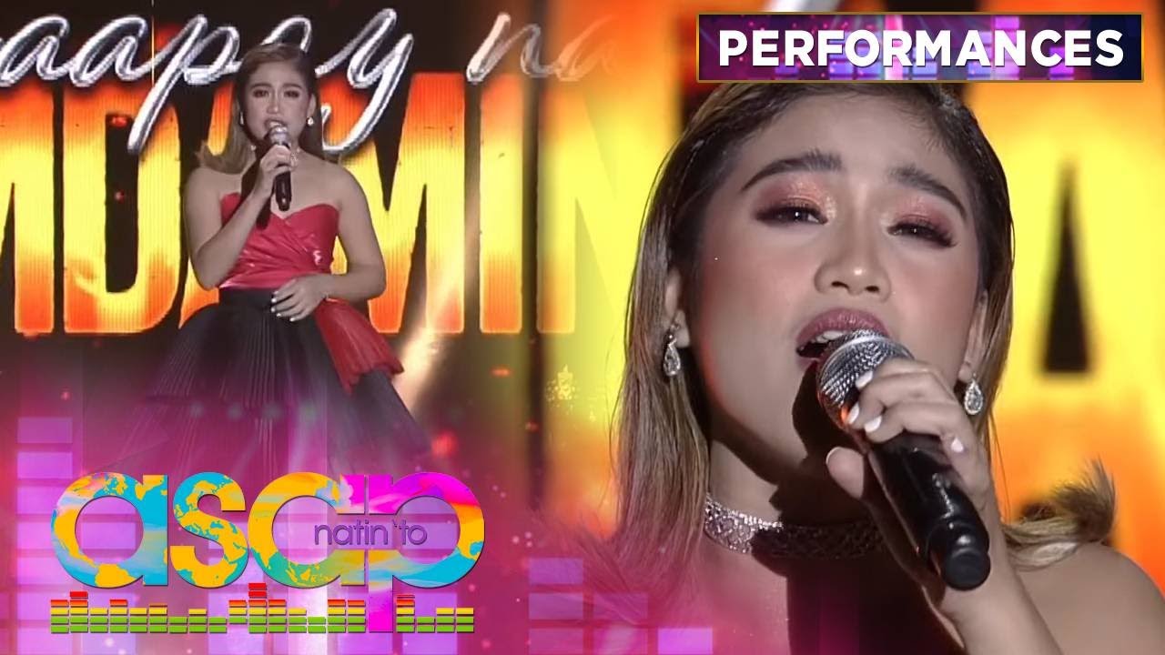 Lyka Estrella performs her first teleserye theme song | ASAP Natin 'To ...